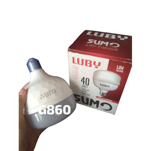 Jual G860 LAMPU LED LUBY SUMO 40 WAT WATT CAHAYA PUTIH SUPER TERANG ...