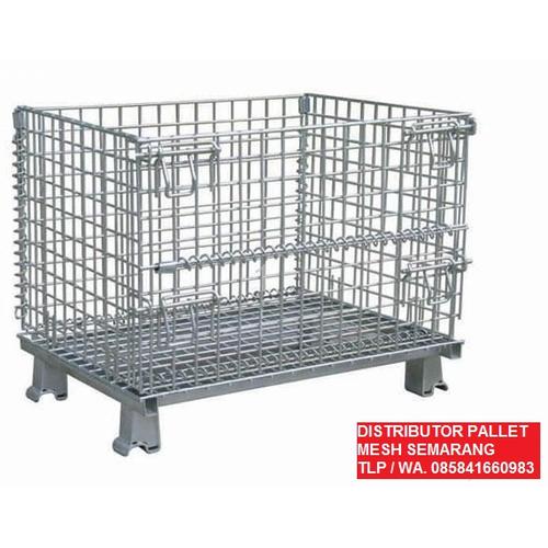 Jual Wiremesh Pallet Besi Nicktainer Keranjang Penyimpan Barang - Kota ...