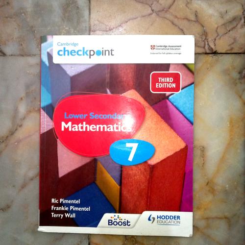 Jual Cambridge checkpoint lower secondary mathematics 7 third edition - Kota Depok - stars books ...