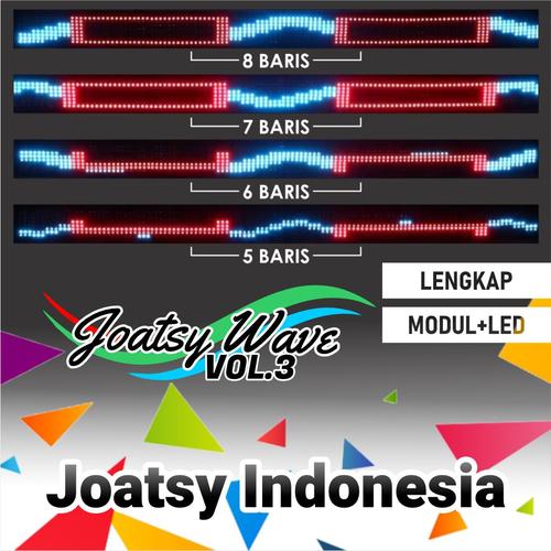 Promo Strobo Kaca Mobil Semua Ukuran Satu Set Modul Text Wifi Wave Vol ...