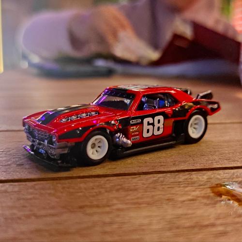 Jual hotwheels custom camaro red custom ban karet repaint detailing ...