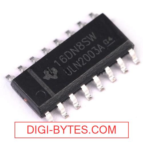 Jual IC ULN2003 SMD - High-voltage High-current Darlington Arrays ...