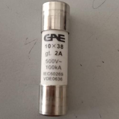 Jual HRC FUSE 10x38 2A GAE Fuse Sekring Keramik 500V - Kota Surabaya ...