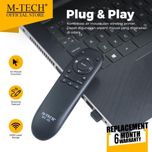 Jual M-Tech Original Laser Pointer with Mouse Function Wireless MT-02/Laser Pointer MT02 ...