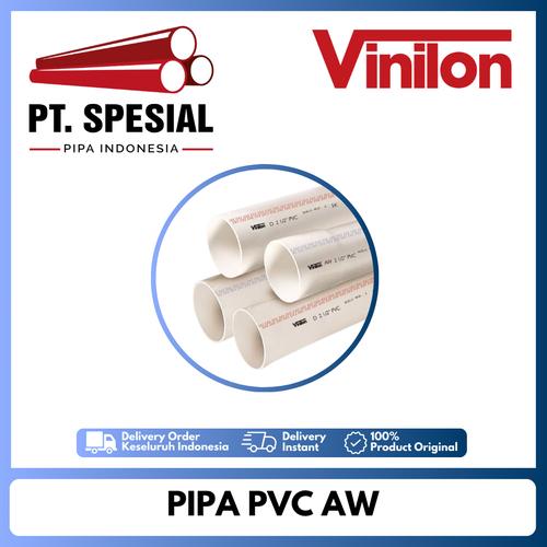Jual Pipa PVC AW Standard Vinilon 1/2 inch - 8 inch / Pipa PVC Vinilon ...
