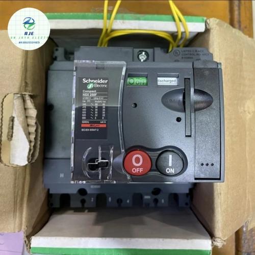 Jual SCHNEIDER MCCB BREAKER 50kA NSX100N 4P 100A + MOTORIZED UVT AUKILIARY ORIGINAL - Jakarta ...