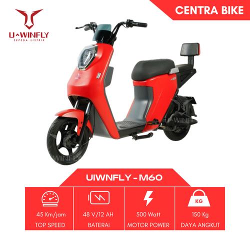 Jual Sepeda Listrik UWINFLY M60 Model Terbaru, Aman Digunakan Saat ...