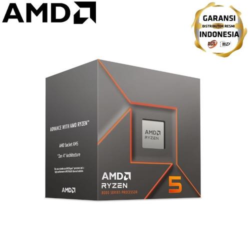Promo AMD Ryzen 5 8400F Processor - BOX | AM5 | 6 Core 12 Threads Cicil ...
