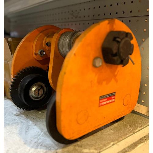Jual Gear troli hoist takel manual KAWASAKI JAPAN . Geared trolley 1Ton ...
