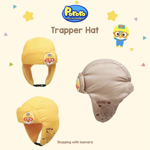 Jual Pororo Trapper Hat / Topi Musim Dingin - Cokelat - Kota Tangerang ...