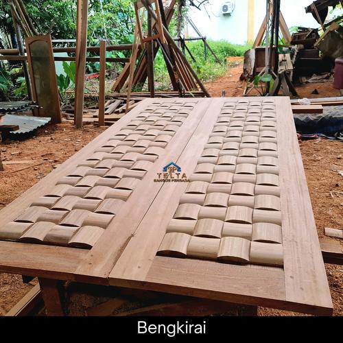 Jual PINTU PTD273 KAYU BENGKIRAI & MERANTI KALIMANTAN KAYU SOLID ...