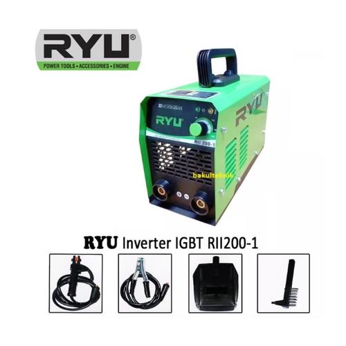 Jual las RYU Inverter IGBT RII 200-1 / Mesin Las RYU 200A las ryu 200 ...