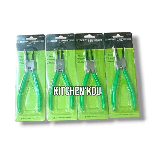 Jual Tang Snap Ring 7 Inch / Snapring 7" Tekiro - Bengkok Buka EB ...