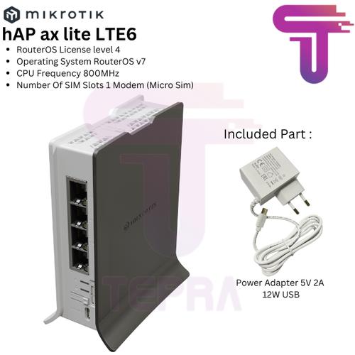 Jual Mikrotik L41G-2axD&FG621-EA | hAP ax lite LTE6 - Jakarta Barat - TEPRA | Tokopedia