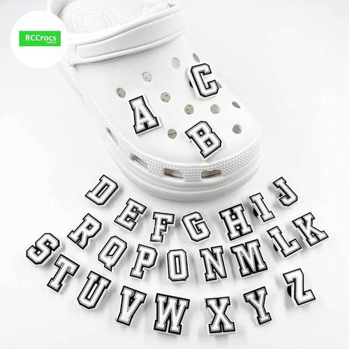 Jual RCCrocs Charms - Crocs Jibbitz designer Huruf Abjad Alfabet - B ...