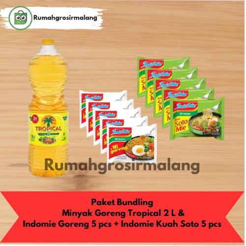 Jual Paket Bundling Sembako 11 in 1 Minyak Goreng Tropical 2 L ...