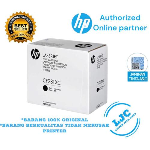 Jual Toner HP 81XC Black LaserJet HP Original (CF281XC) - Jakarta ...