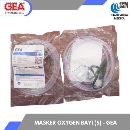 Jual Masker Oksigen Bayi / Selang Penafasan Oxygen Mask Gea - bayi / Masker Oksigen Bayi GEA ...