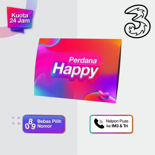 Promo Kartu Perdana Tri Happy NOMOR CANTIK - 08960 *** 1915 - Jakarta ...