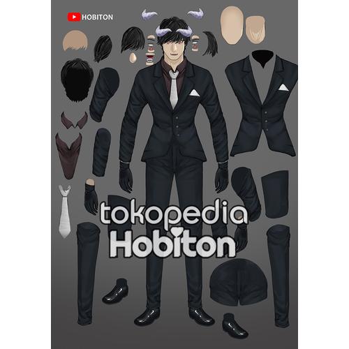Jual Gambar Desain L2D Vtuber Live2D Youtube Youtuber Anime Vtube ...