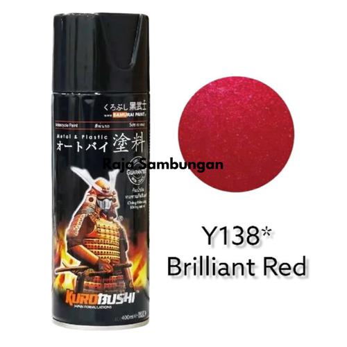 Jual Pylox Samurai Y138 Brilliant Red Merah Cat Semprot Spray Paint Pilok Pilox Pylok 400 ml ...