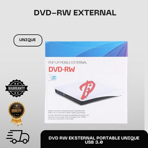Jual DVD RW Eksternal Portable Unique USB 3.0 / DVD-RW External Unique ...