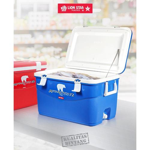 Jual Ice Box Cooler Box 55 liter Lion Star Antartica 55 I-26 Box Ikan ...