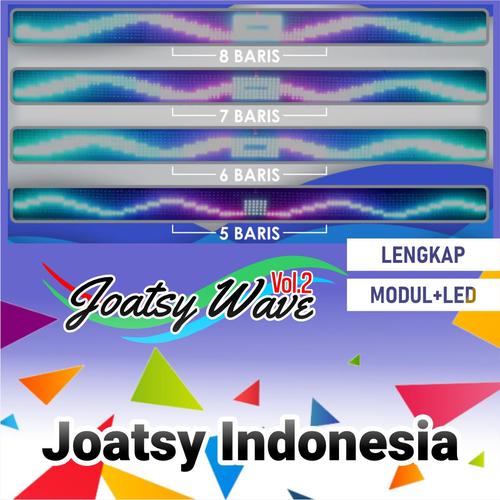 Promo Strobo Kaca Mobil Semua Ukuran Satu Set Modul Text Wifi Wave Vol ...