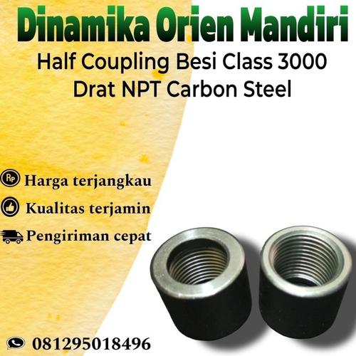 Jual Half Coupling Besi Class 3000 Drat NPT 3/4" Inch Carbon Steel ...