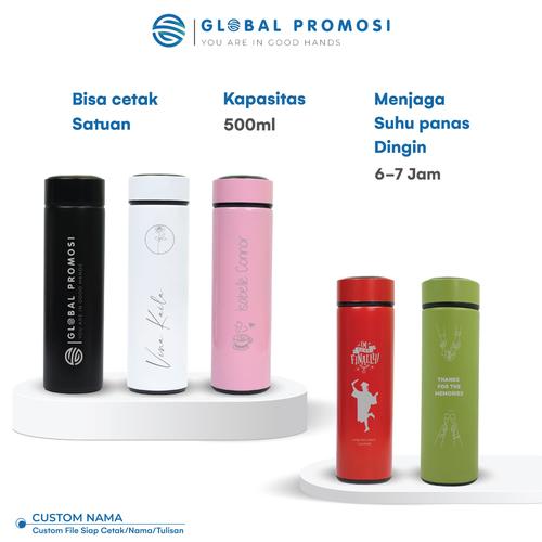 Jual Custom Botol Termos Sakura 500ml Souvenir/Promosi Laser Grafir ...