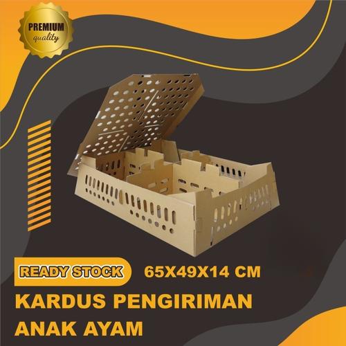 Jual kt kardus doc pengiriman anak ayam muat 100 ekor ukuran 65x39x14 cm - Jakarta Barat ...