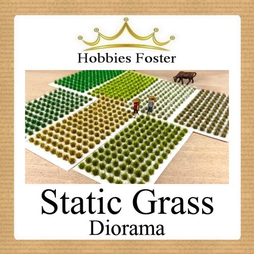 Jual DIY Miniatur Rumput Semak Model Static Grass Diorama 1/28 1/35 1/ ...