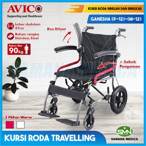 Jual Kursi Roda Traveling Lipat AVICO GANESHA - Kursi Roda Lipat Alat ...