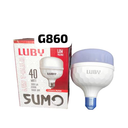 Jual G860 ORIGINAL LAMPU LED LUBY SUMO 40 WAT WATT CAHAYA PUTIH SUPER ...