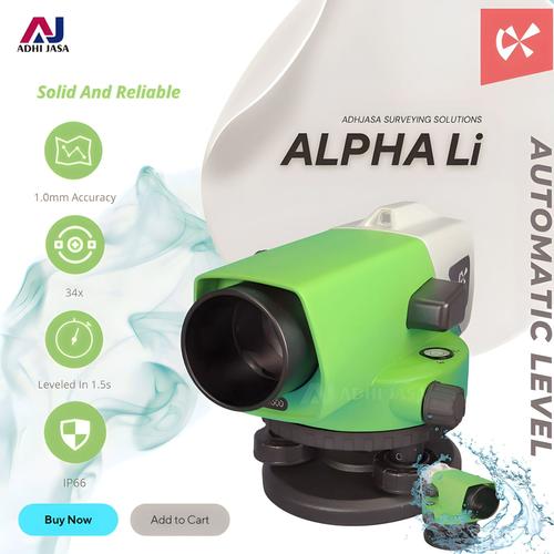 Jual Jual Waterpass WP Alpha Li Automatic Level Topcon Sokkia ATB4 B30 ...