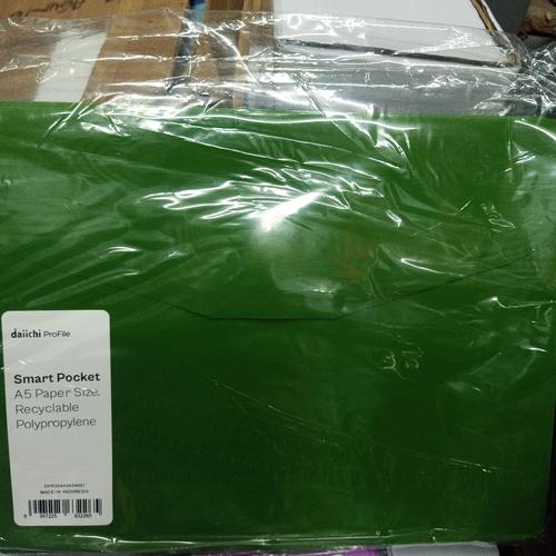 Jual Smart Pocket Daiichi a5 Sepak (12Pcs) Model Rekat / Map plastik A5 ...