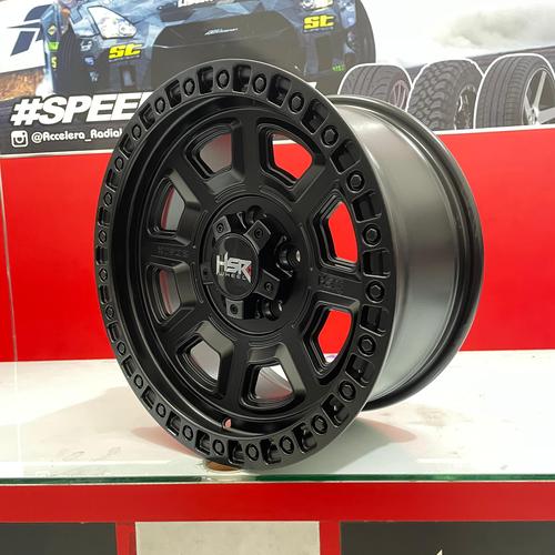 Jual Velg mobil ring 16 hsr lebar 8 lubang 5 et 15 hitam |velg hsr ...