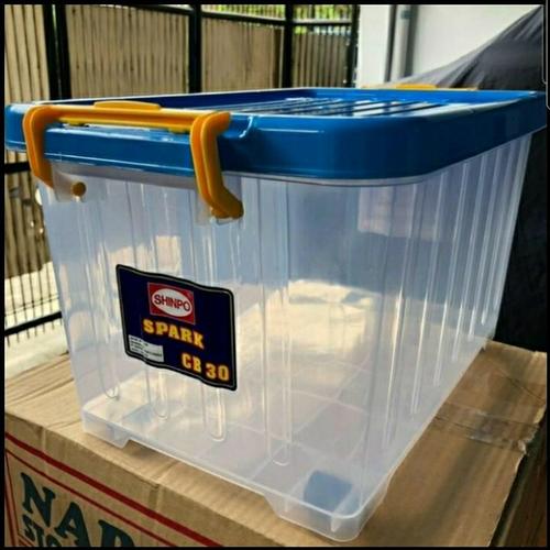 Jual box kontainer plastik 30 liter/ box container 30liter/ box 30liter ...