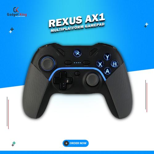 Jual Rexus Daxa Asteria AX1 Gamepad Wireless Stick Android PC Laptop PS3 - Jakarta Pusat ...
