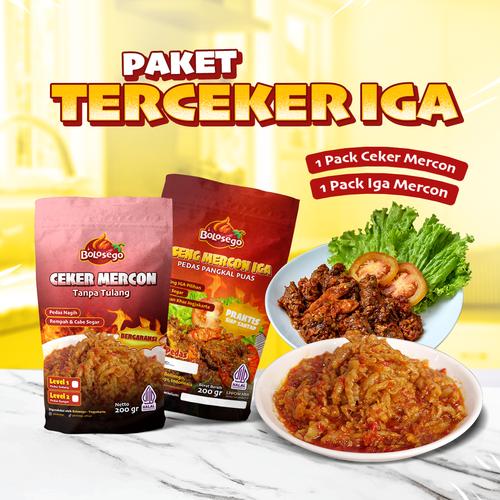 Jual Paket Ceker Iga Mercon, Ceker Mercon Tanpa Tulang dan Iga Mercon ...