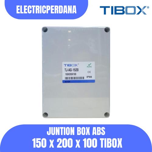Jual Box PVC TIBOX (T-1520/10) 150x200x100 IP66 Cream Bagus ...