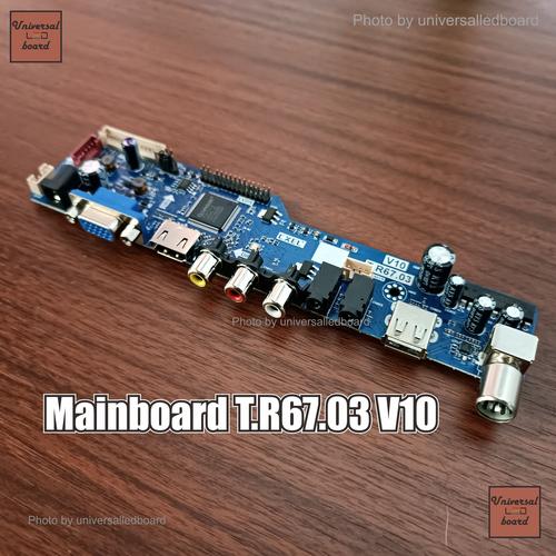 Jual universal board / Mb universal LCD / Mainboard V56C / MB LCD murah ...