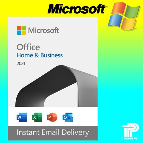 Promo Microsoft Office 2021 Home And Business POSA CARD Software OHB ...