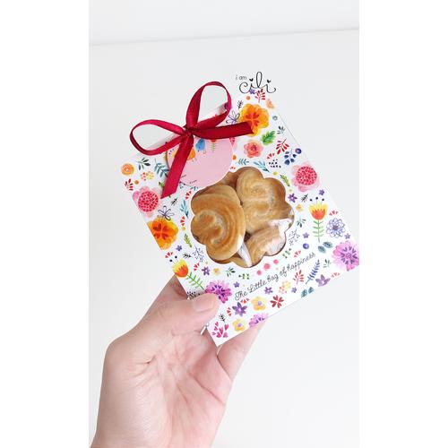 Jual (BOX 9 x 4.5 x 11cm COOKIES) box mini kue cookies (isi 10) - BOX ...