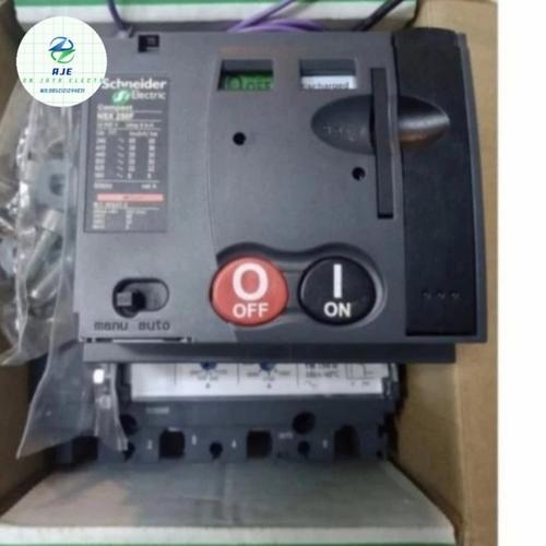 Jual SCHNEIDER MCCB BREAKER 36kA NSX160F 4P 160A + MOTORIZED UVT AUXILIARY Original new ...