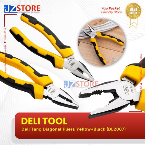 Jual Deli Tang Diagonal Pliers Yellow+Black (DL2007) - Kota Medan ...
