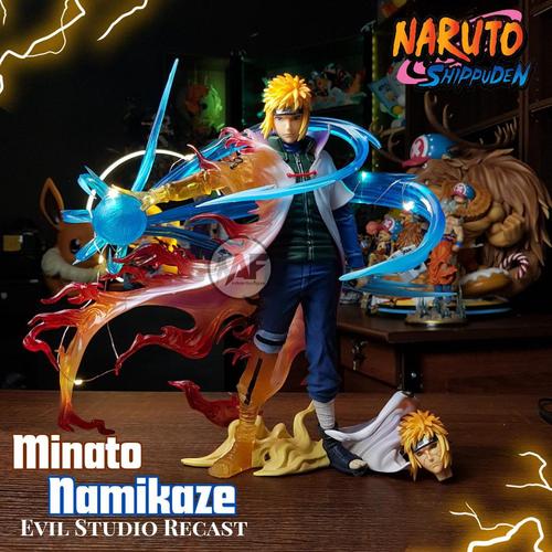 Jual ** Action Figure Statue Naruto Namikaze Minato Evil Studio design ...
