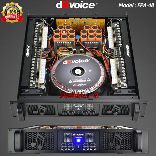 Jual Power dBvoice FPA 48 FPA48 Original 4 x 800 Watt 4Ch Class H ...