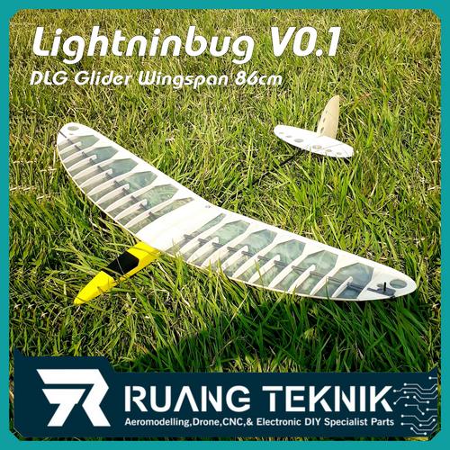 Jual Mini DLG Glider Lightninbug kit, Pesawat Rc Glider Remote Control ...