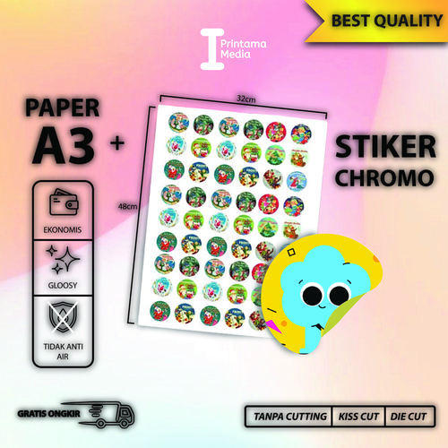 Jual Cetak Stiker Chromo / Cetak Label Kemasan / Cetak Stiker Kemasan ...